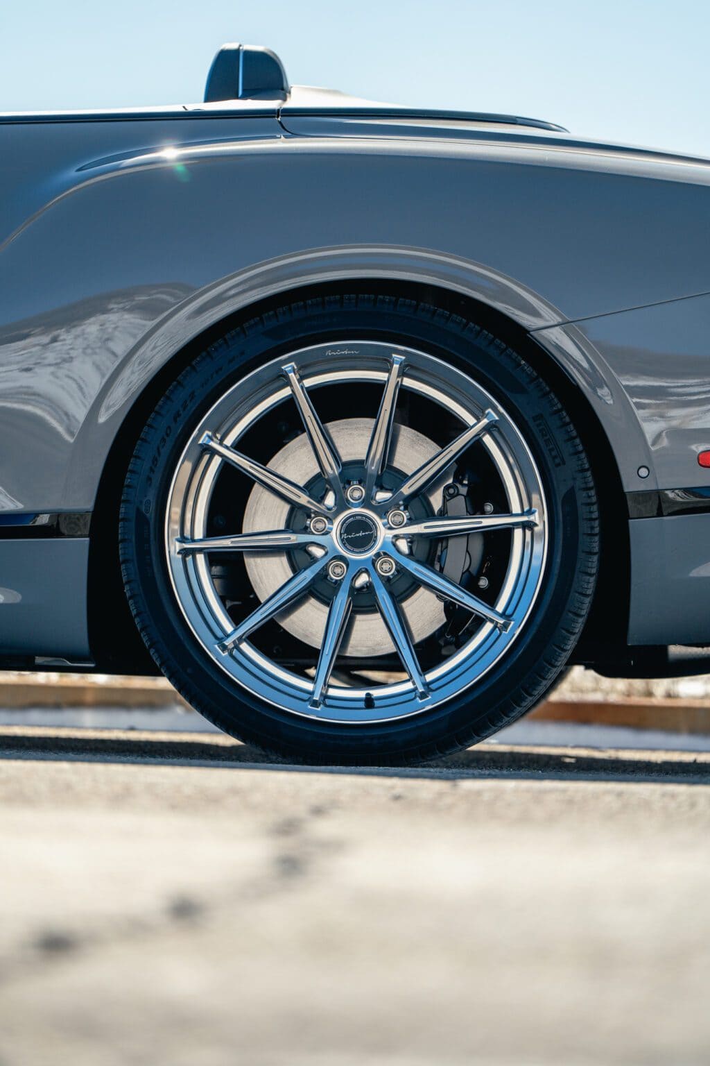 Grey Bentley Continental GT Speed - R11-R - Brixton Forged™