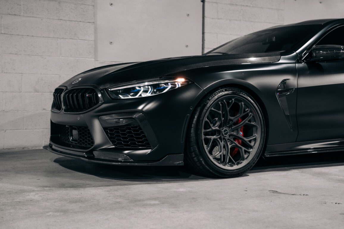 Black BMW M8 Gran Coupe - Nyjah Houston - Brixton Forged™