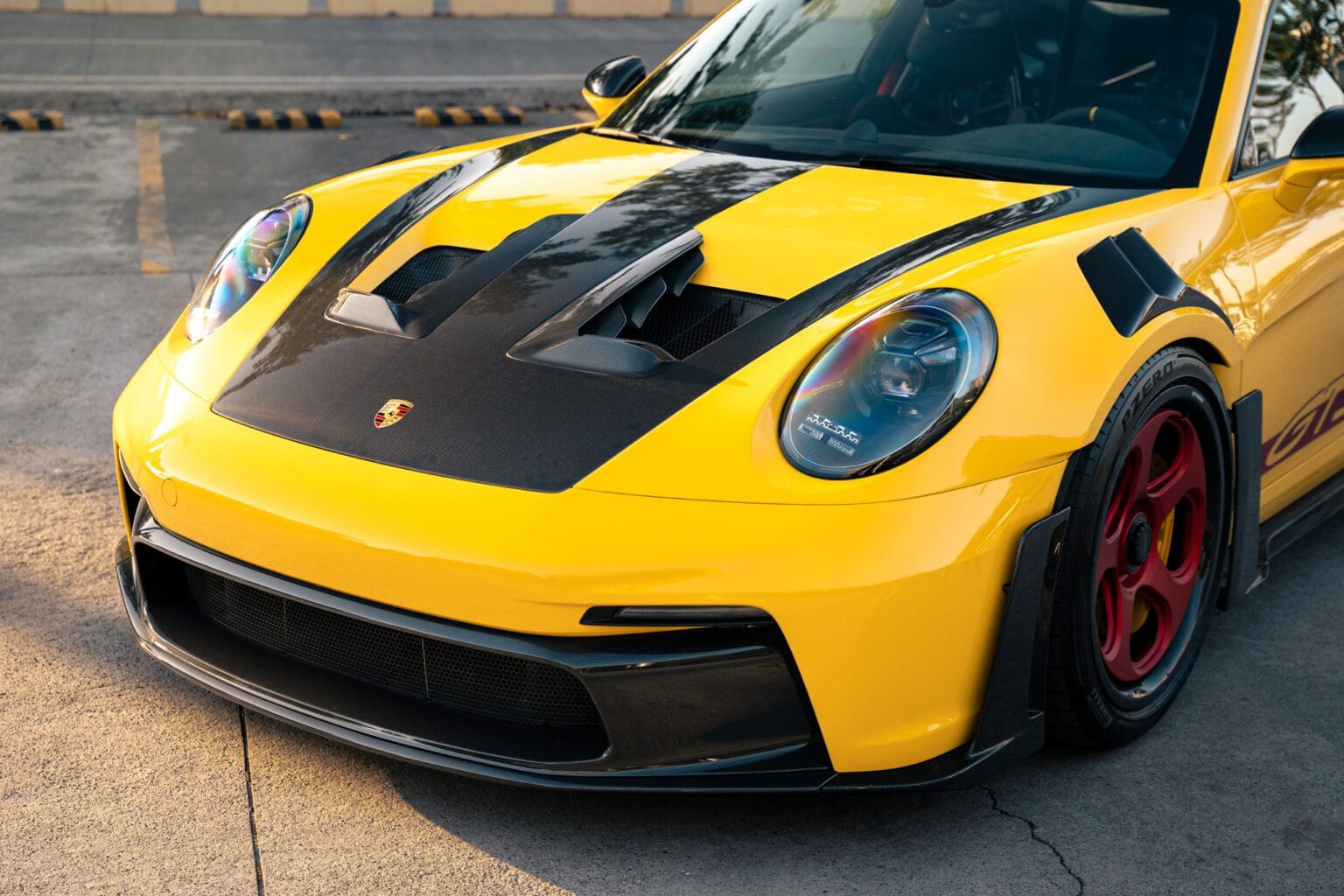 992 GT3RS Wheels (Yellow Porsche 992 GT3 RS) - Brixton Forged™