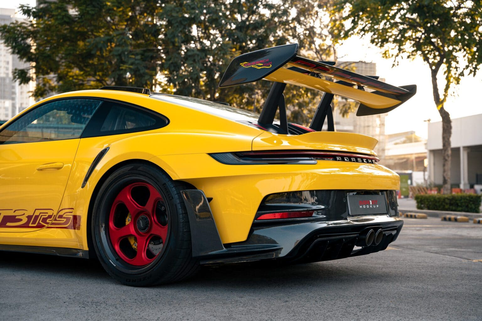 992 GT3RS Wheels (Yellow Porsche 992 GT3 RS) - Brixton Forged™