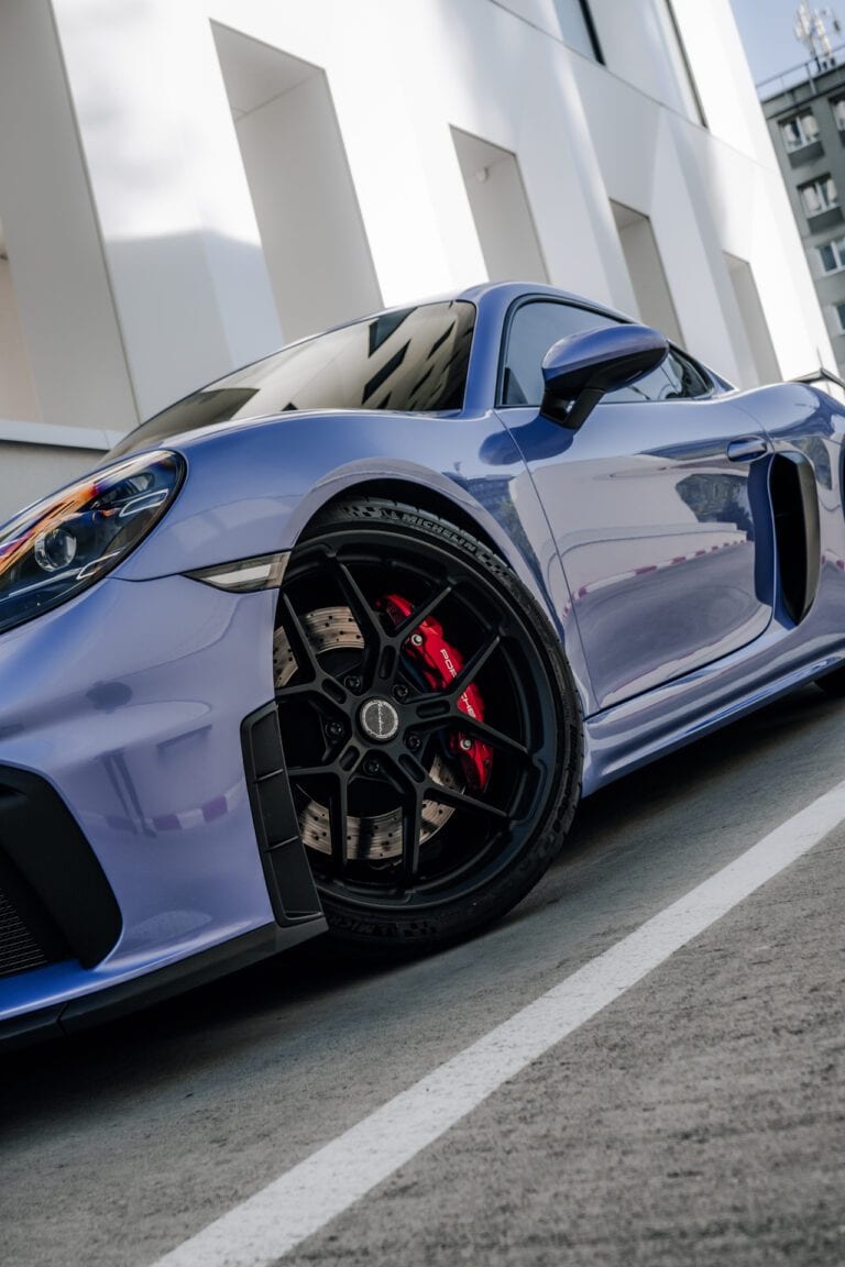 Purple Porsche GT4 - Brixton Forged™