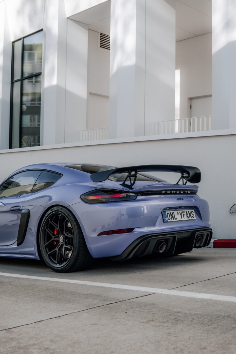 Purple Porsche GT4 - Brixton Forged™
