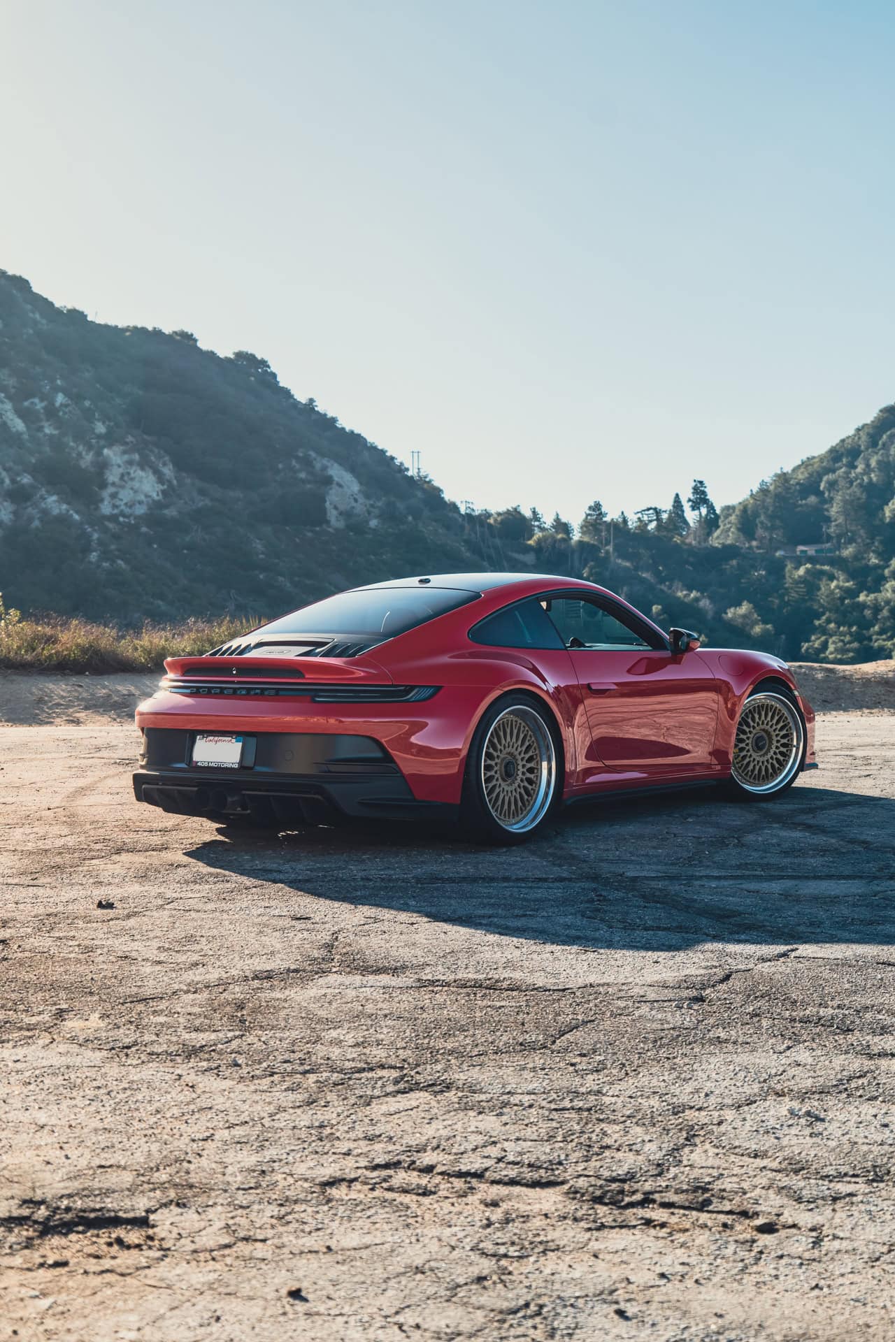 Red Porsche 992 GT3 - Brixton Forged™