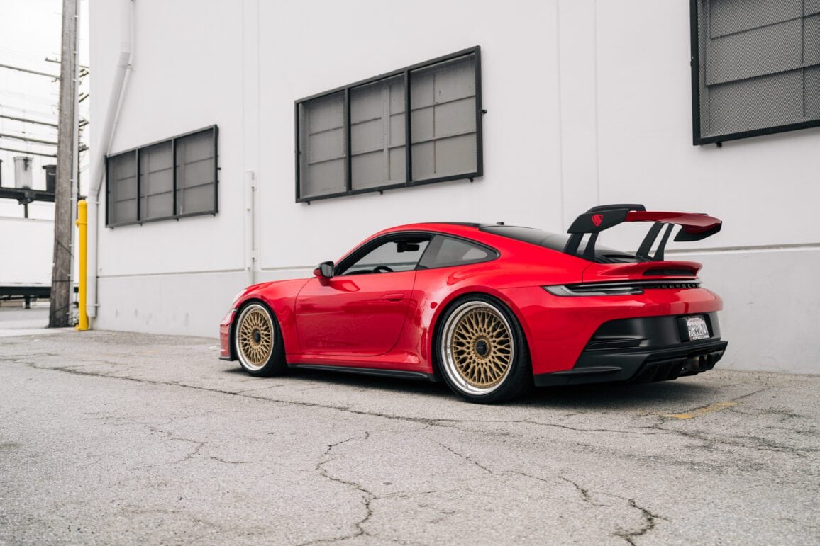 Red Porsche 992 GT3 - Brixton Forged™