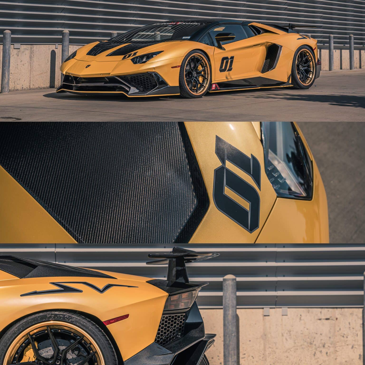 Post Malone's Lamborghini Aventador SV - Brixton Forged™