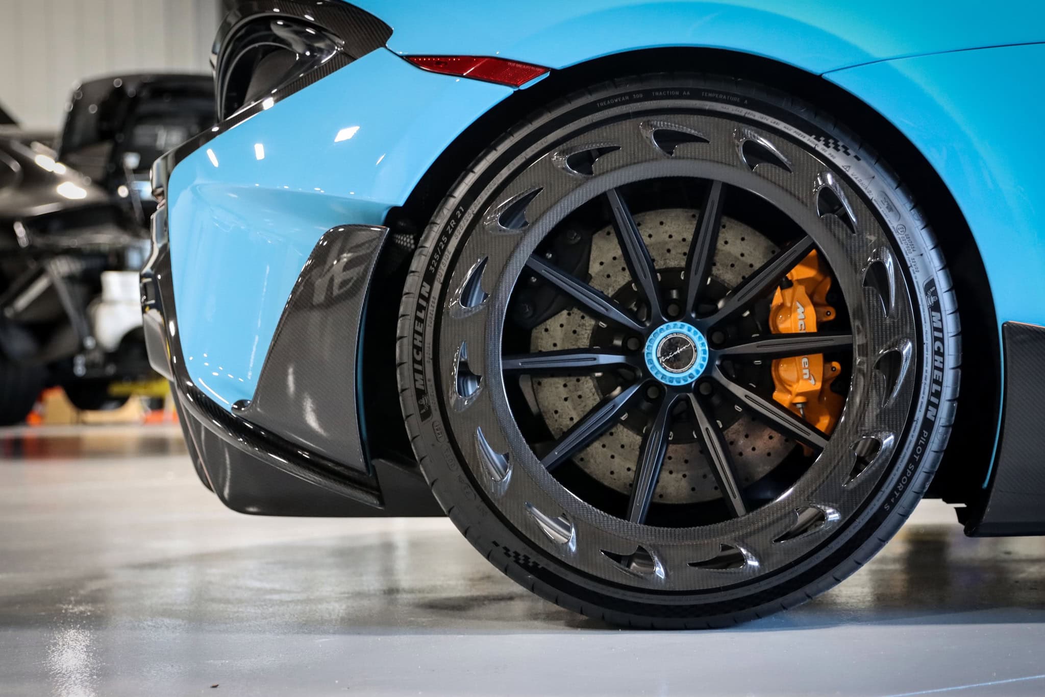 Blue McLaren 600LT - Brixton Forged™