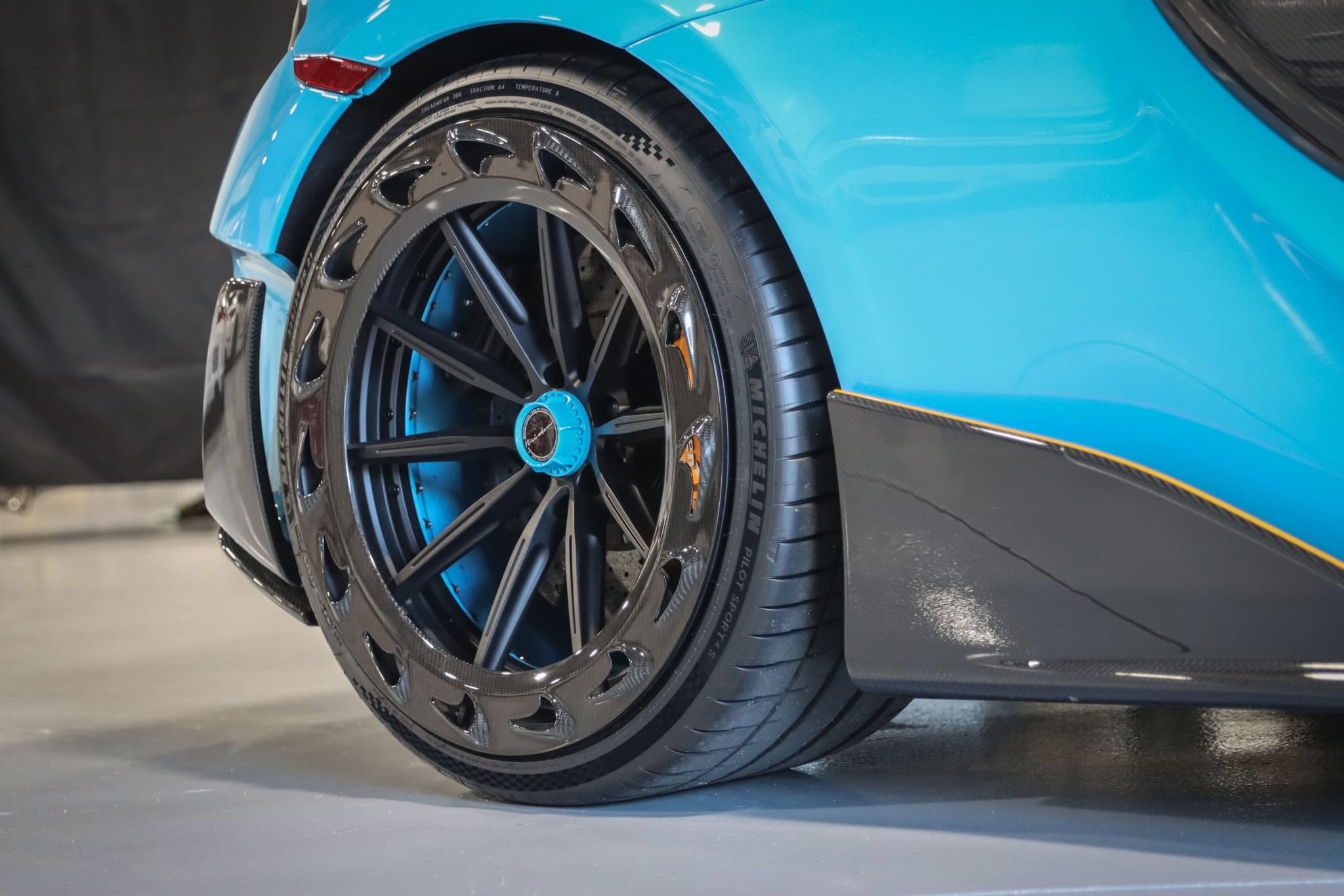Blue McLaren 600LT - Brixton Forged™