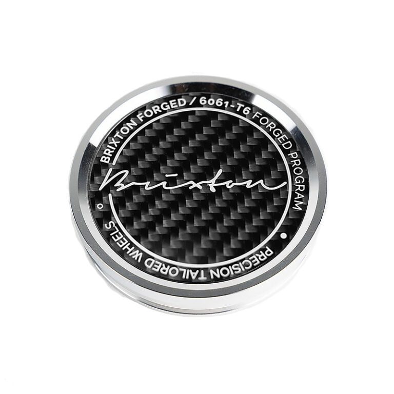 Brixton Forged Billet Center Cap (Badge: Twill Carbon) - Brixton Forged™