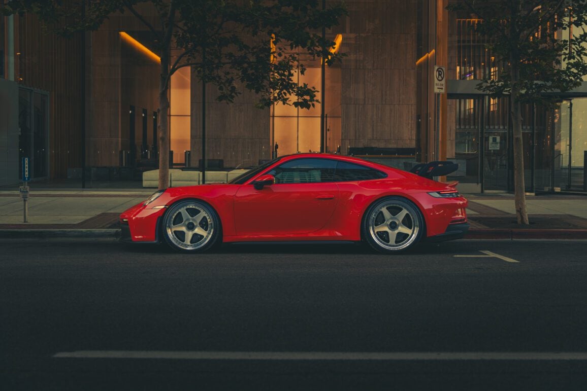 Red Porsche 992 GT3 - Brixton Forged™