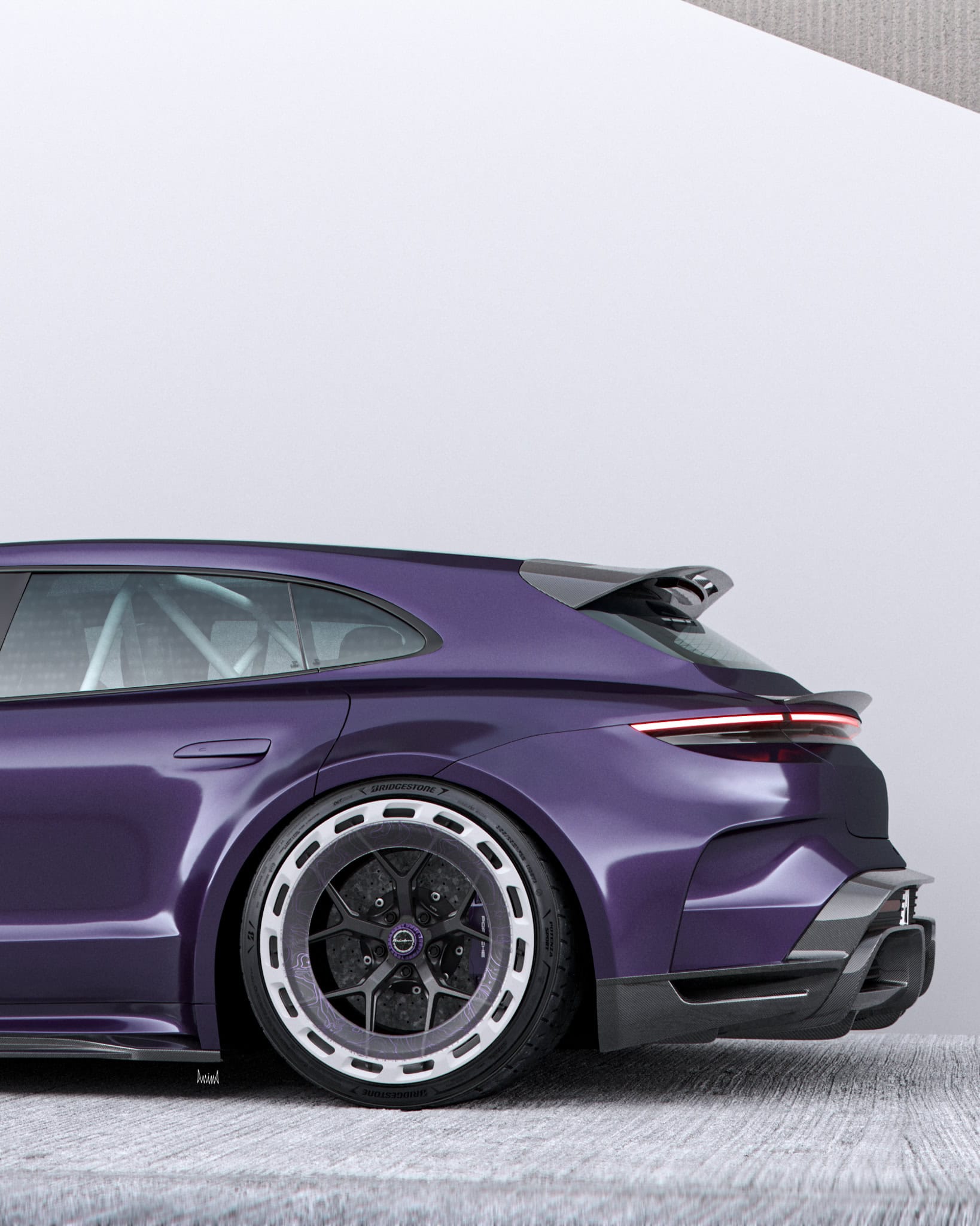 Taycan Turbo S Wheels - Cross Turismo Porsche - Brixton Forged™