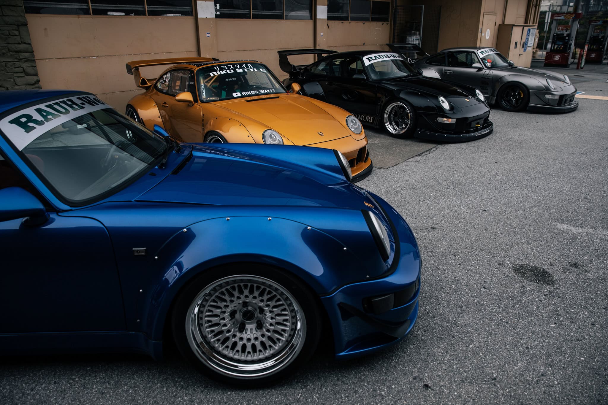 Blue RWB Porsche 964 - Brixton Forged™