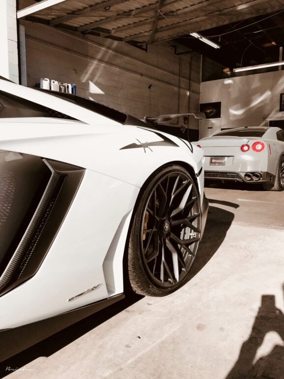 Post Malone's Lamborghini Aventador SV - Brixton Forged™