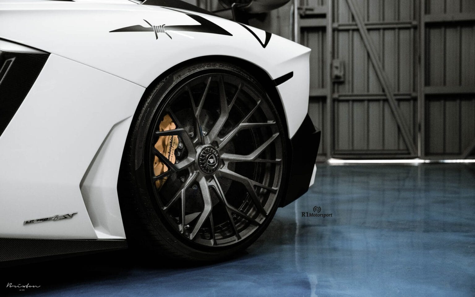 Post Malone's Lamborghini Aventador SV - Brixton Forged™