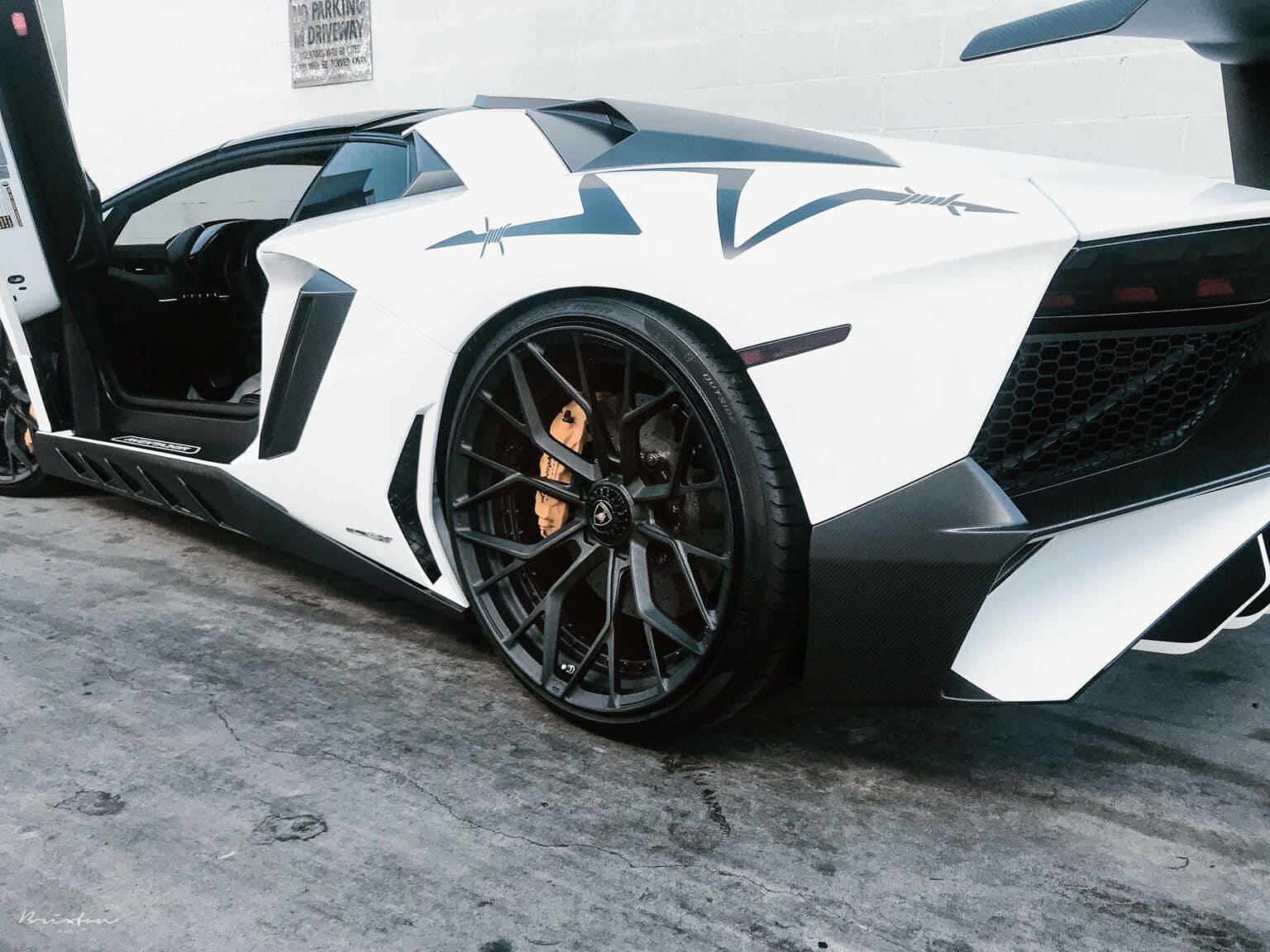 Post Malone's Lamborghini Aventador SV - Brixton Forged™