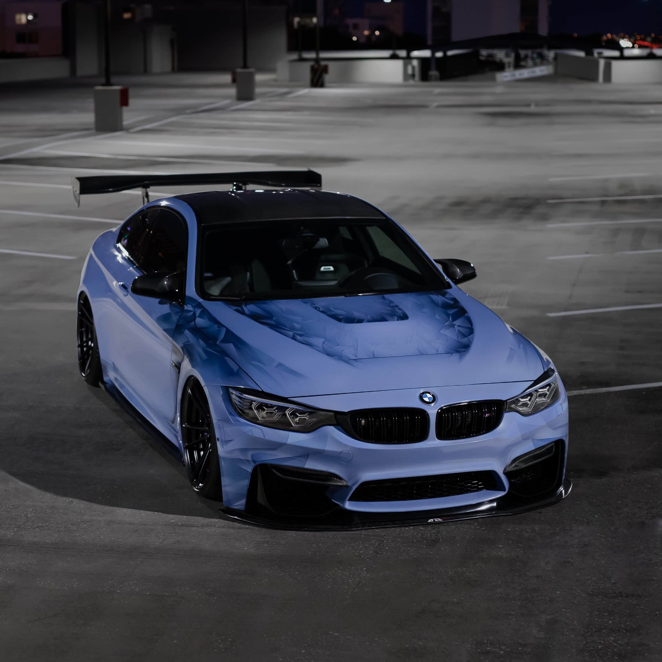 Blue BMW M4 F82 - M51 Duo Series - Brixton Forged™