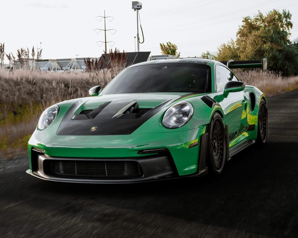 992 GT3 RS Wheels (Green Porsche 992 GT3 RS) - Brixton Forged™
