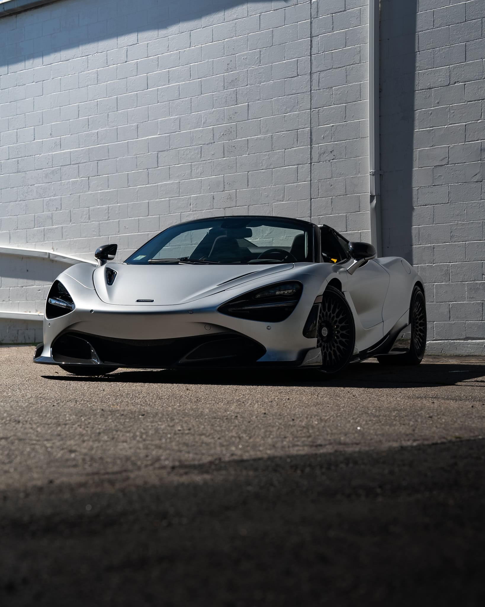 Silver Mclaren 720s - Brixton Forged™