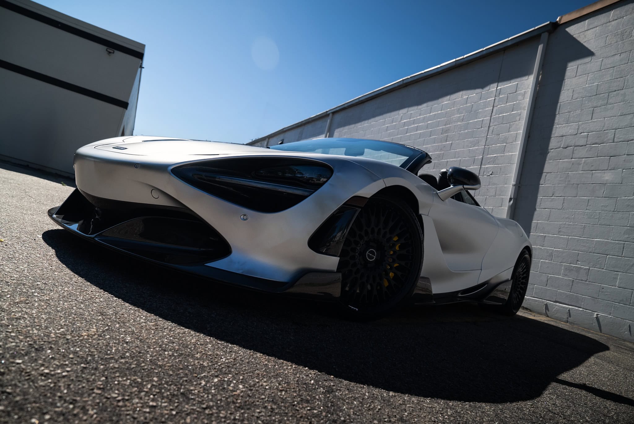 Silver Mclaren 720s - Brixton Forged™