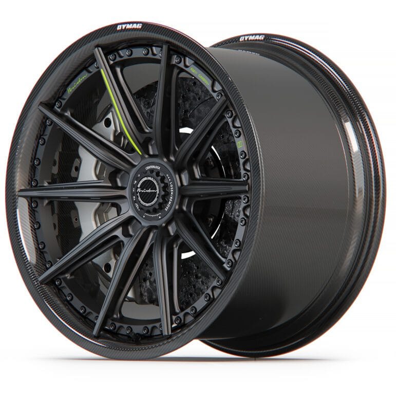 Magnesium wheels 1-piece magnesium race wheels monoblock