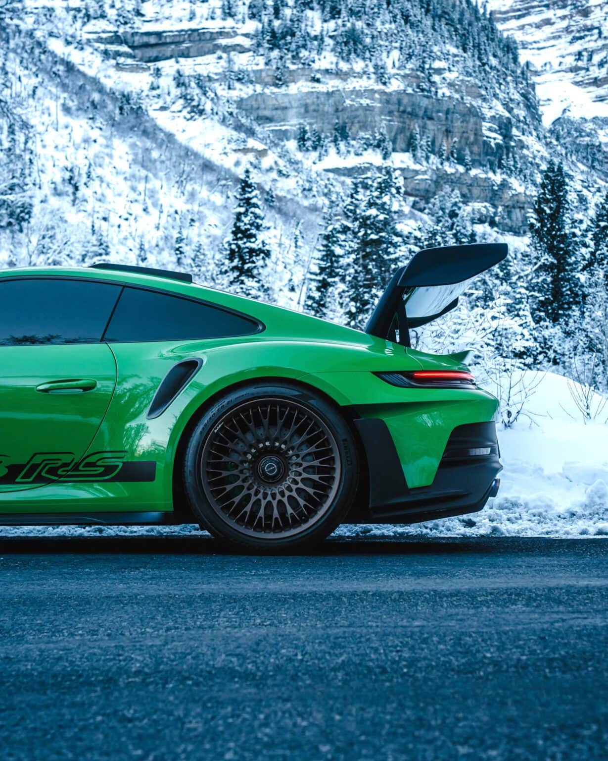 Green 992 GT3 RS Wheels - Brixton Forged™