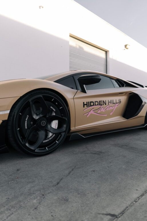 Tan Lamborghini Aventador SVJ - Brixton Forged™