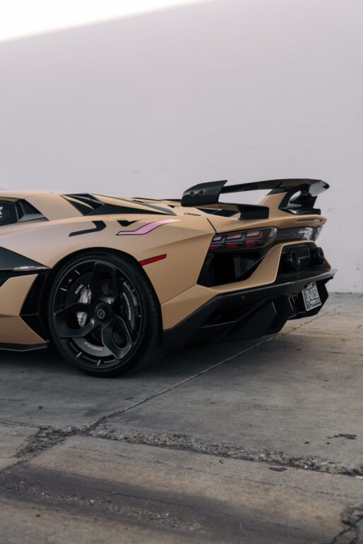 Tan Lamborghini Aventador SVJ - Brixton Forged™