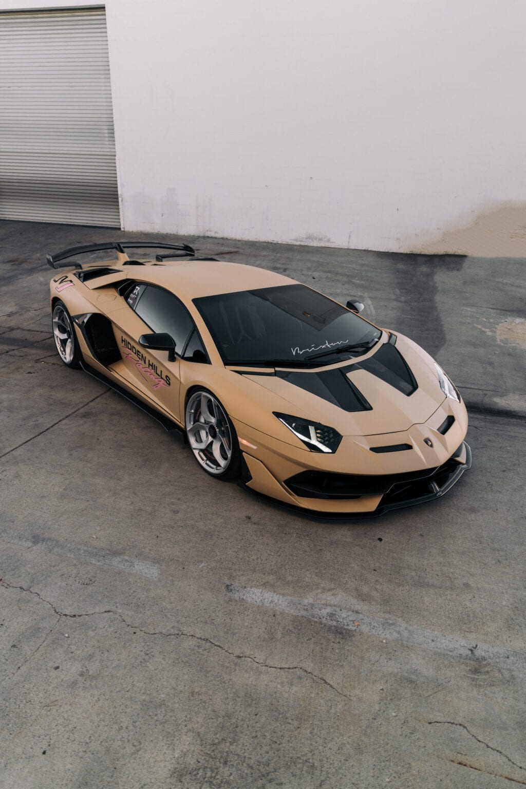 Tan Lamborghini Aventador SVJ - Brixton Forged™