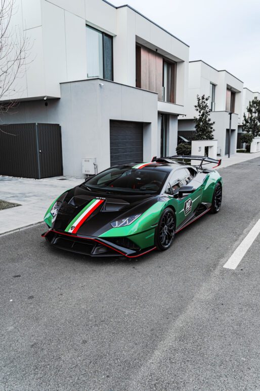 Green Lamborghini Huracan STO - Brixton Forged™
