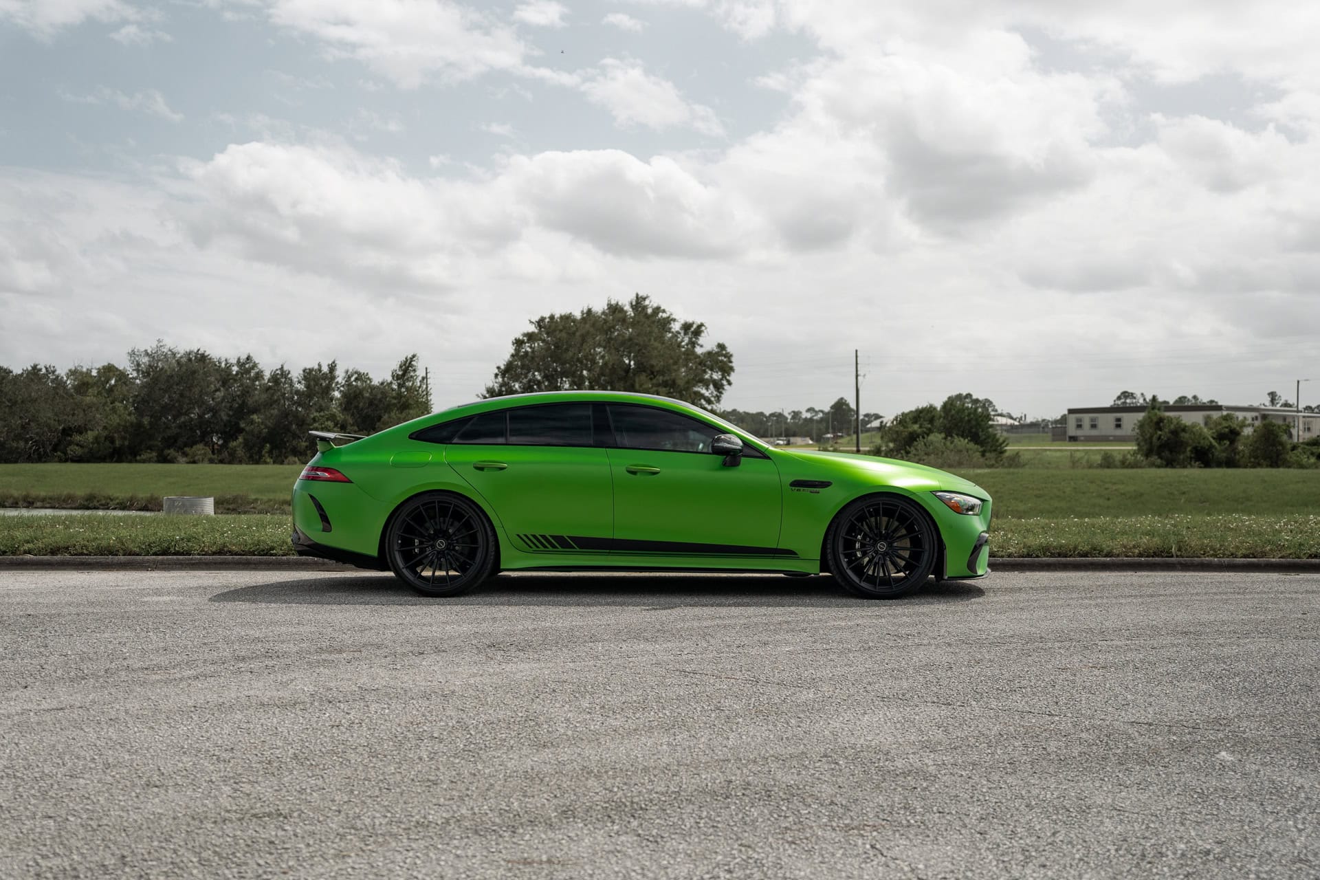 Green Mercedes-Benz GT 63S AMG - Brixton Forged™