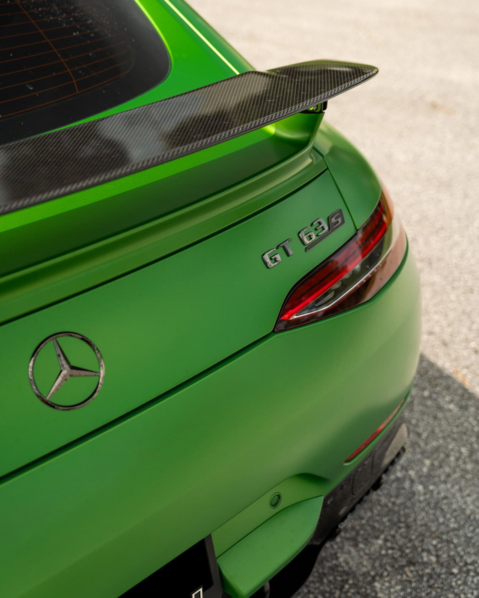 Green Mercedes-Benz GT 63S AMG - Brixton Forged™