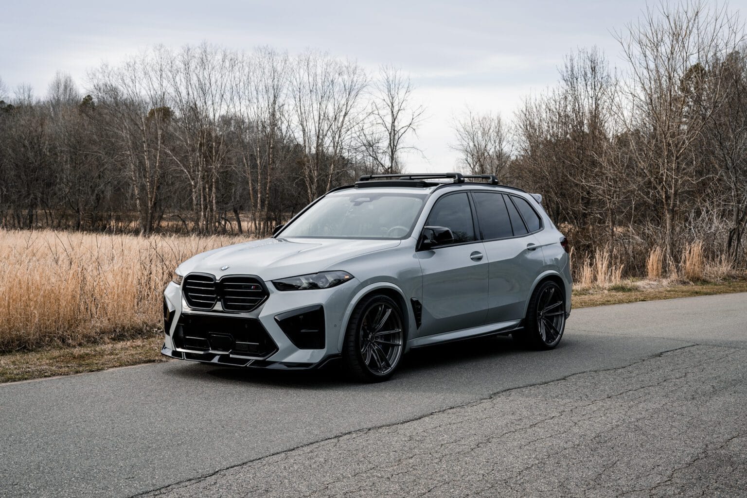 Grey BMW X5M Competition - Brixton Forged™
