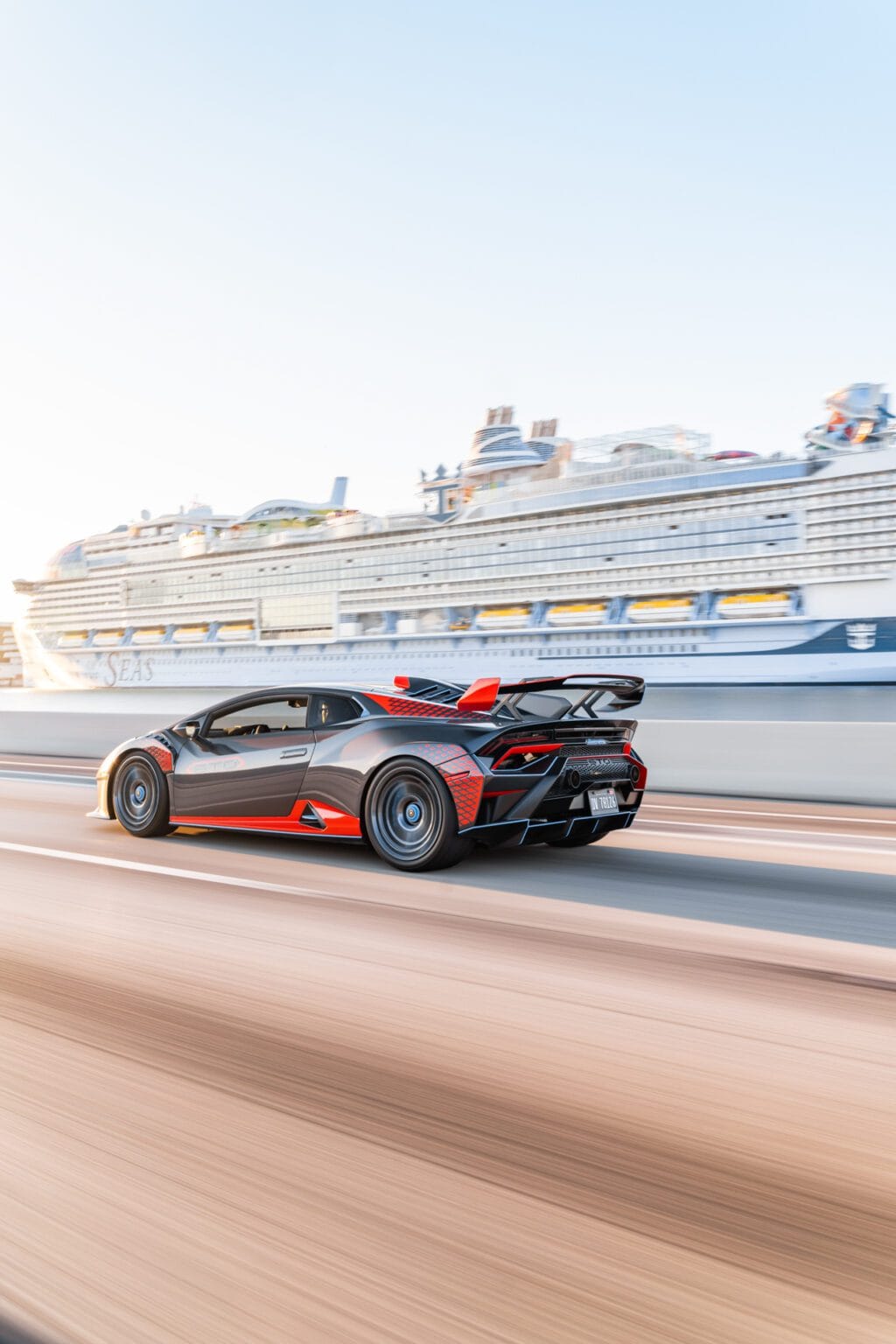 Silver Lamborghini Huracan STO - Brixton Forged™