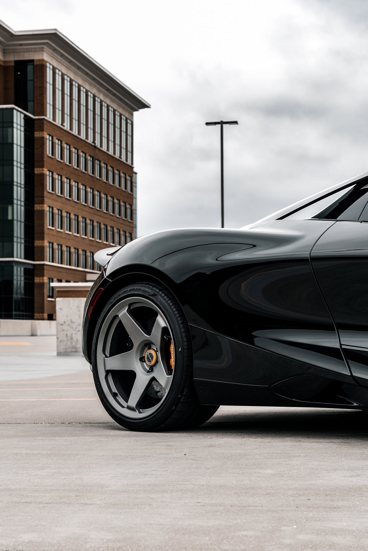 Black McLaren 750S Wheels - Brixton Forged™