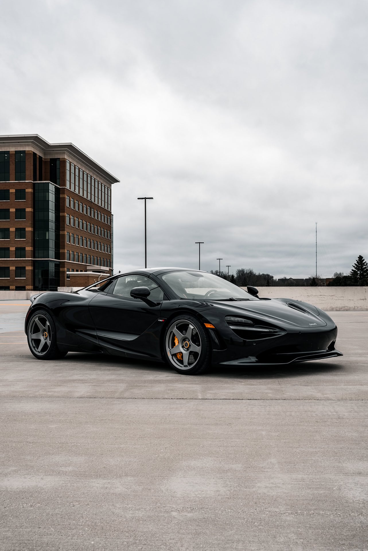 Black McLaren 750S Wheels - Brixton Forged™