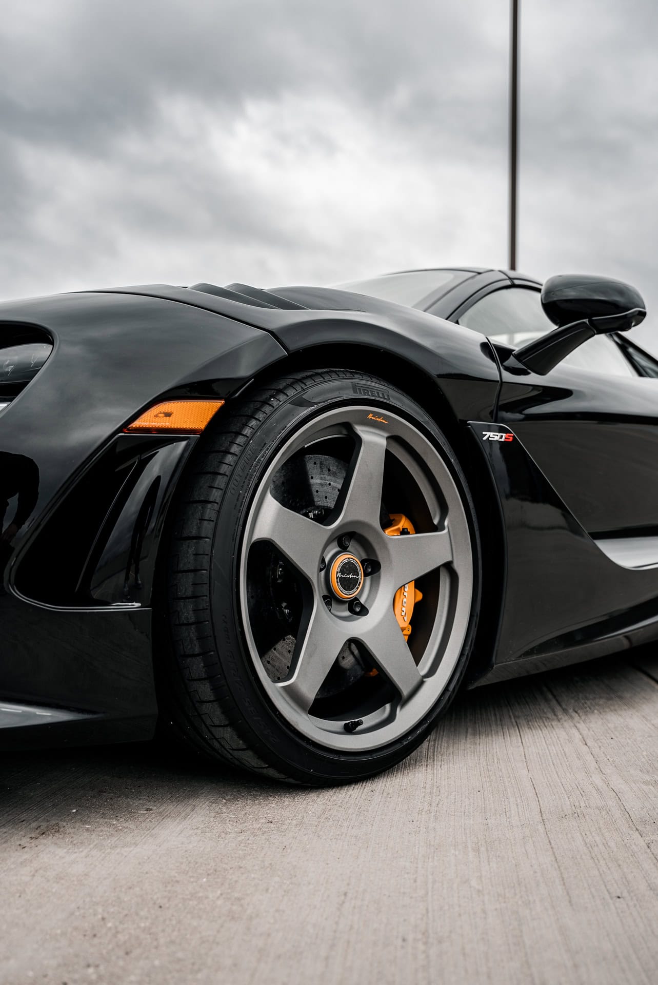 Black McLaren 750S Wheels - Brixton Forged™