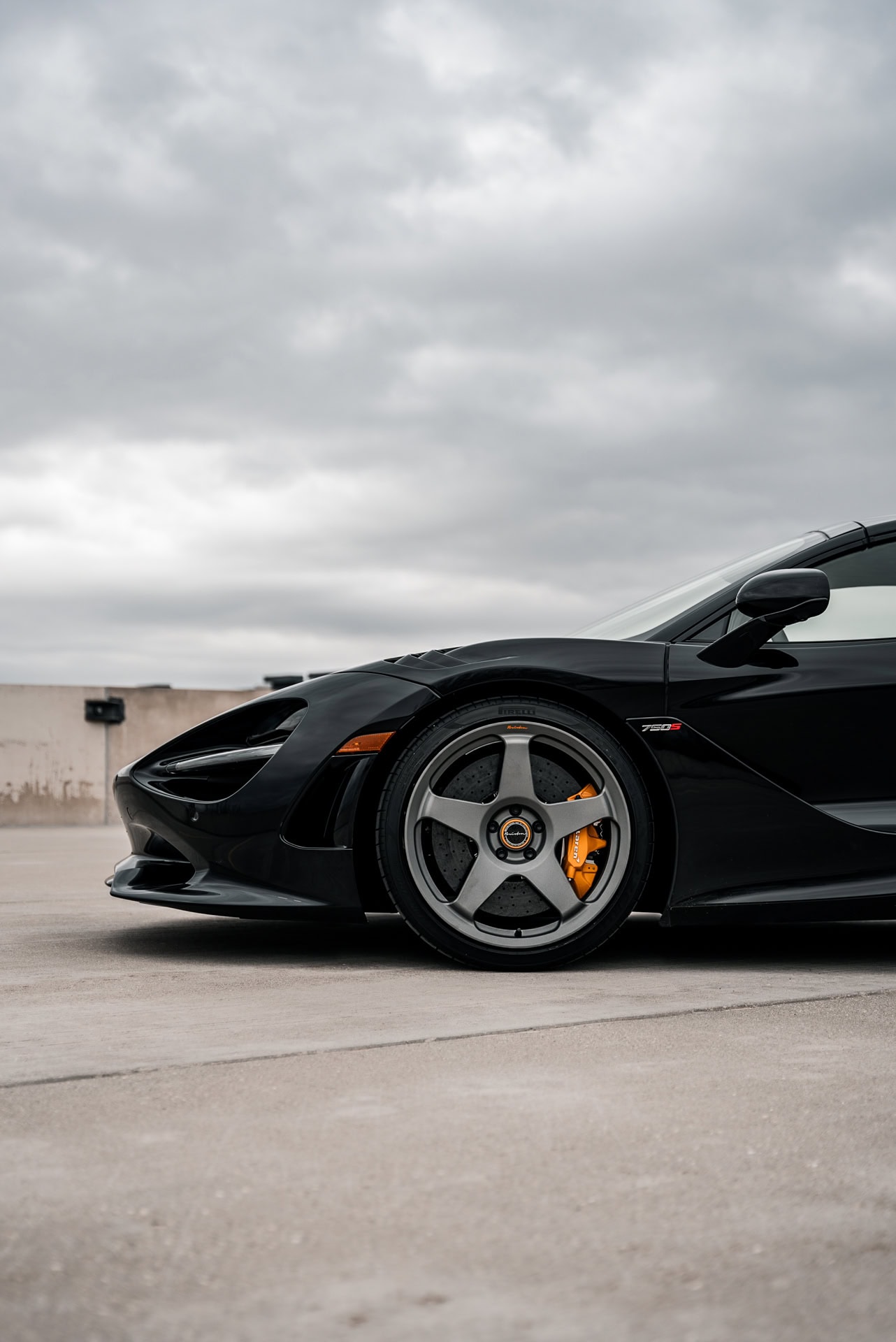 Black McLaren 750S Wheels - Brixton Forged™
