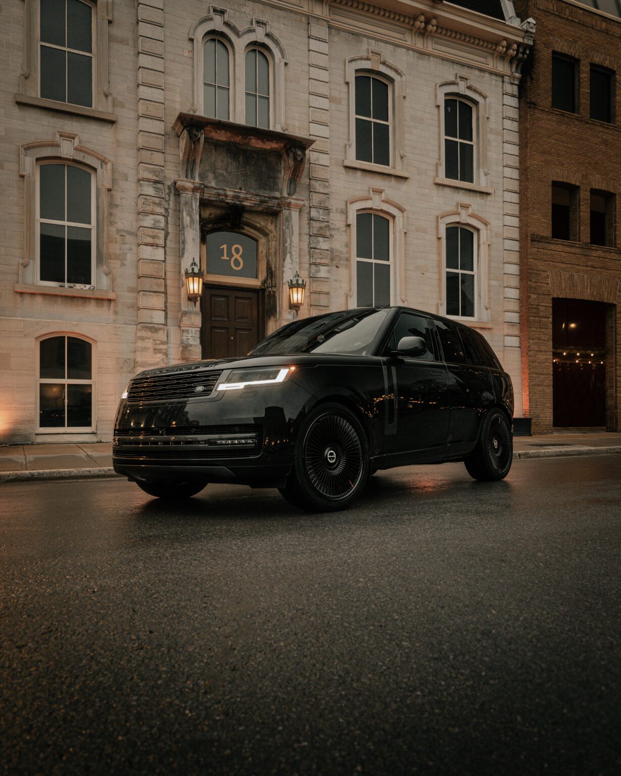 Black Range Rover Wheels - Brixton Forged™