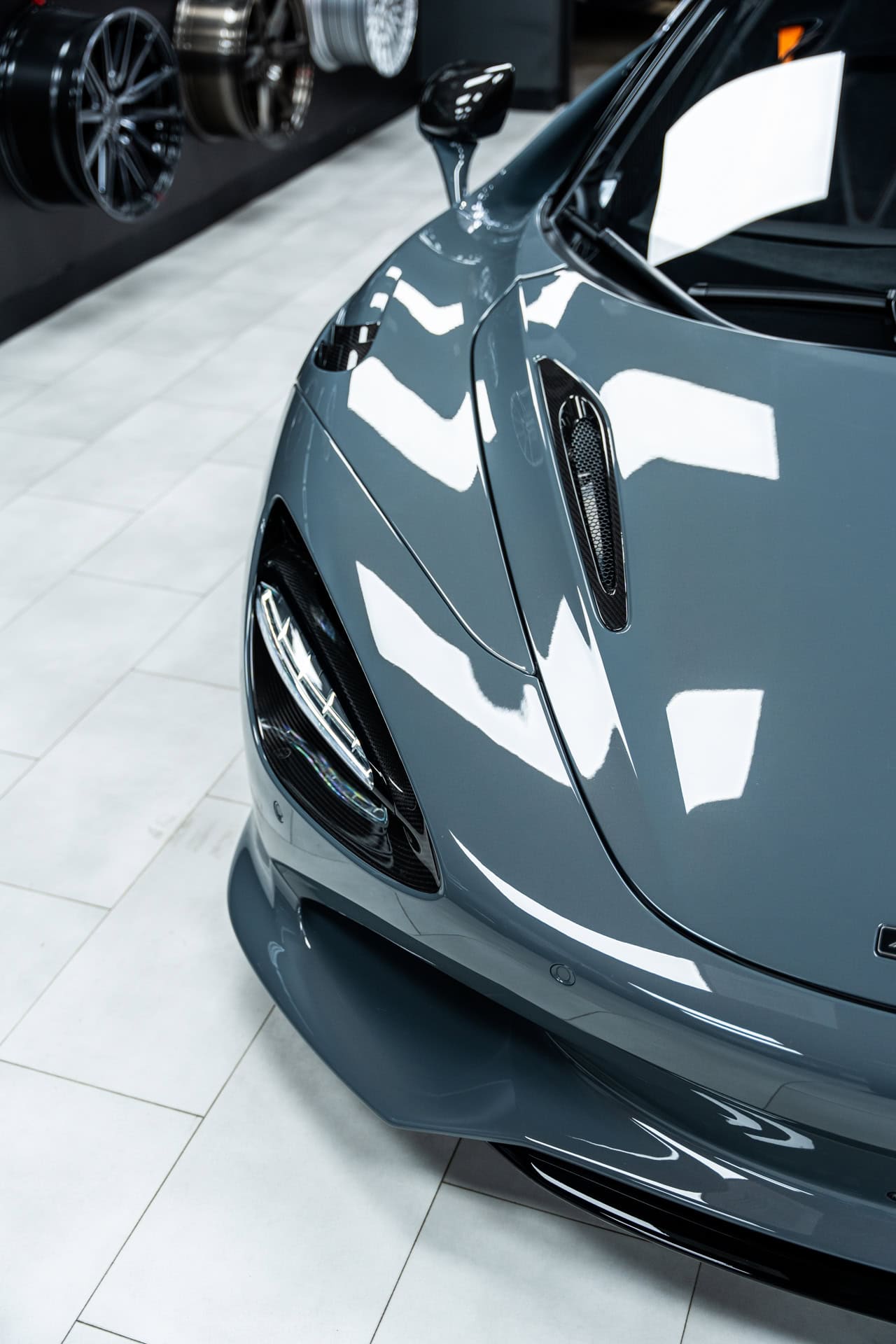 Grey McLaren 750S Wheels - Brixton Forged™