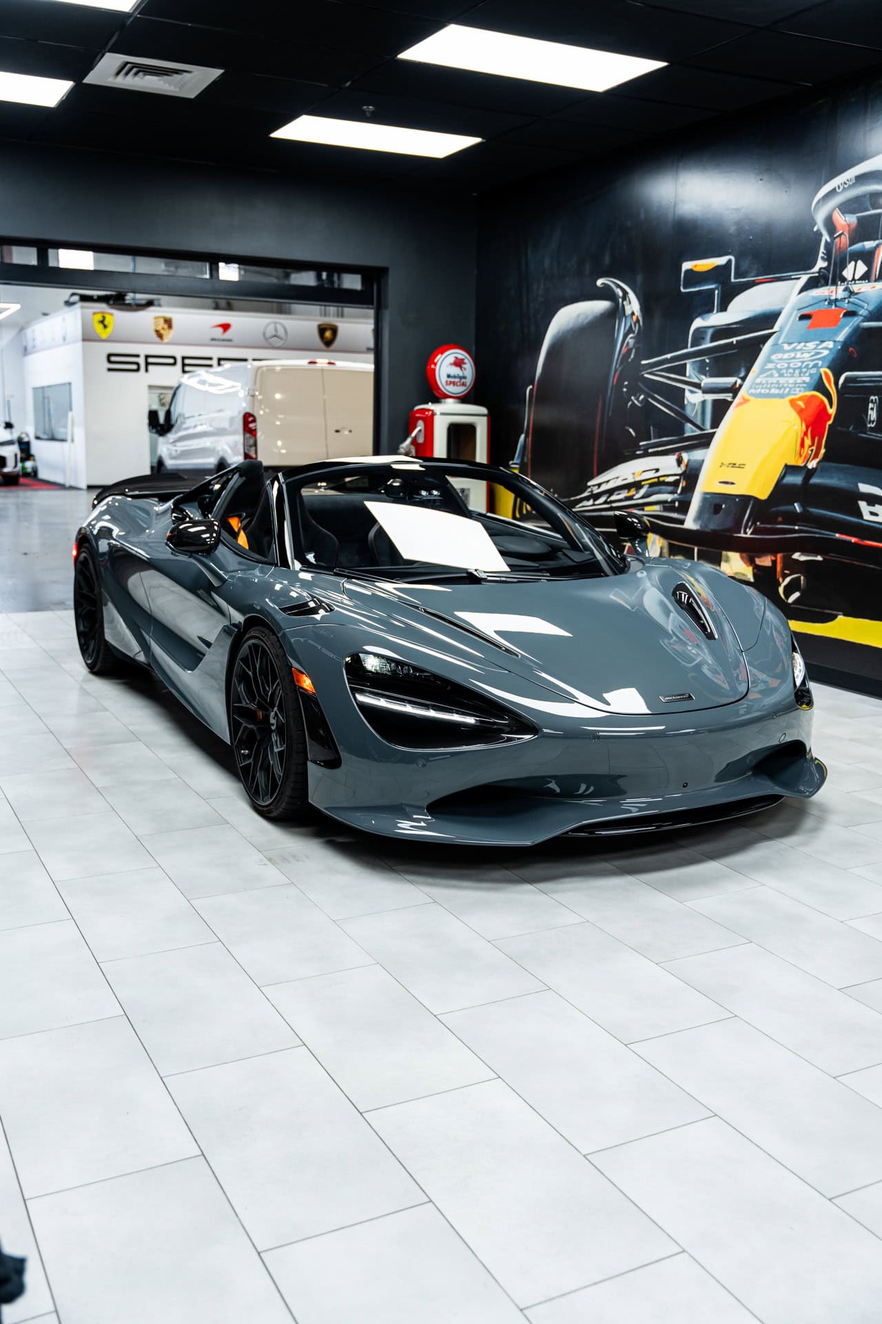 Grey McLaren 750S Wheels - Brixton Forged™