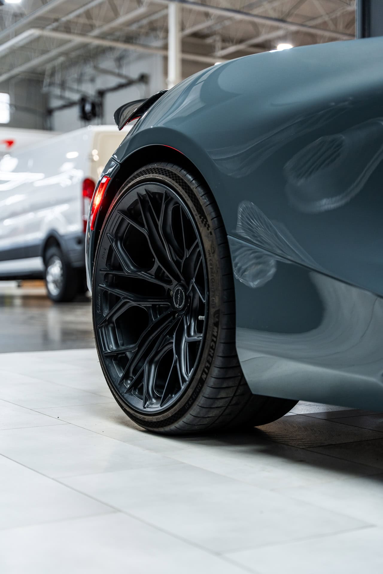 Grey McLaren 750S Wheels - Brixton Forged™