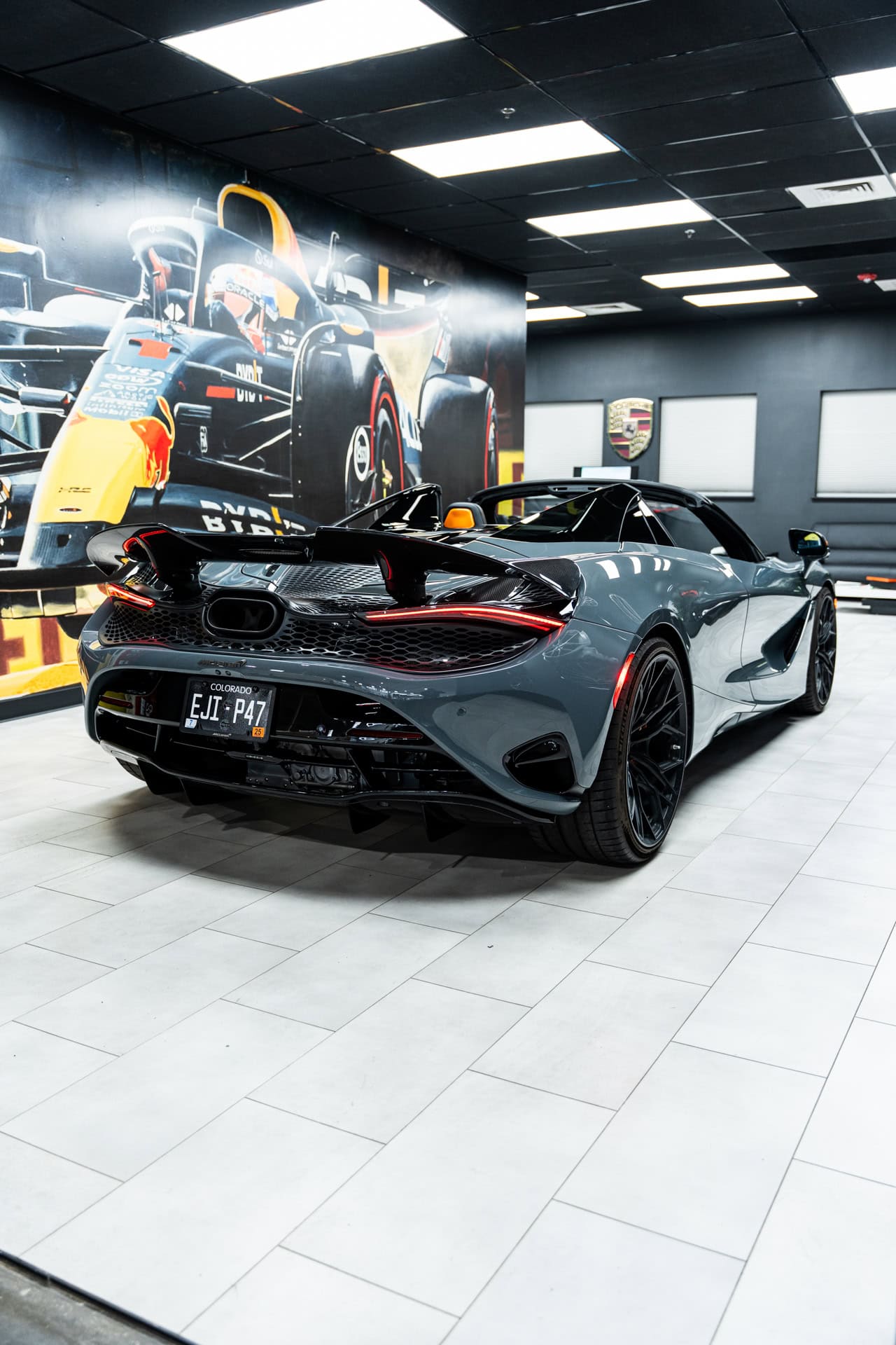 Grey McLaren 750S Wheels - Brixton Forged™