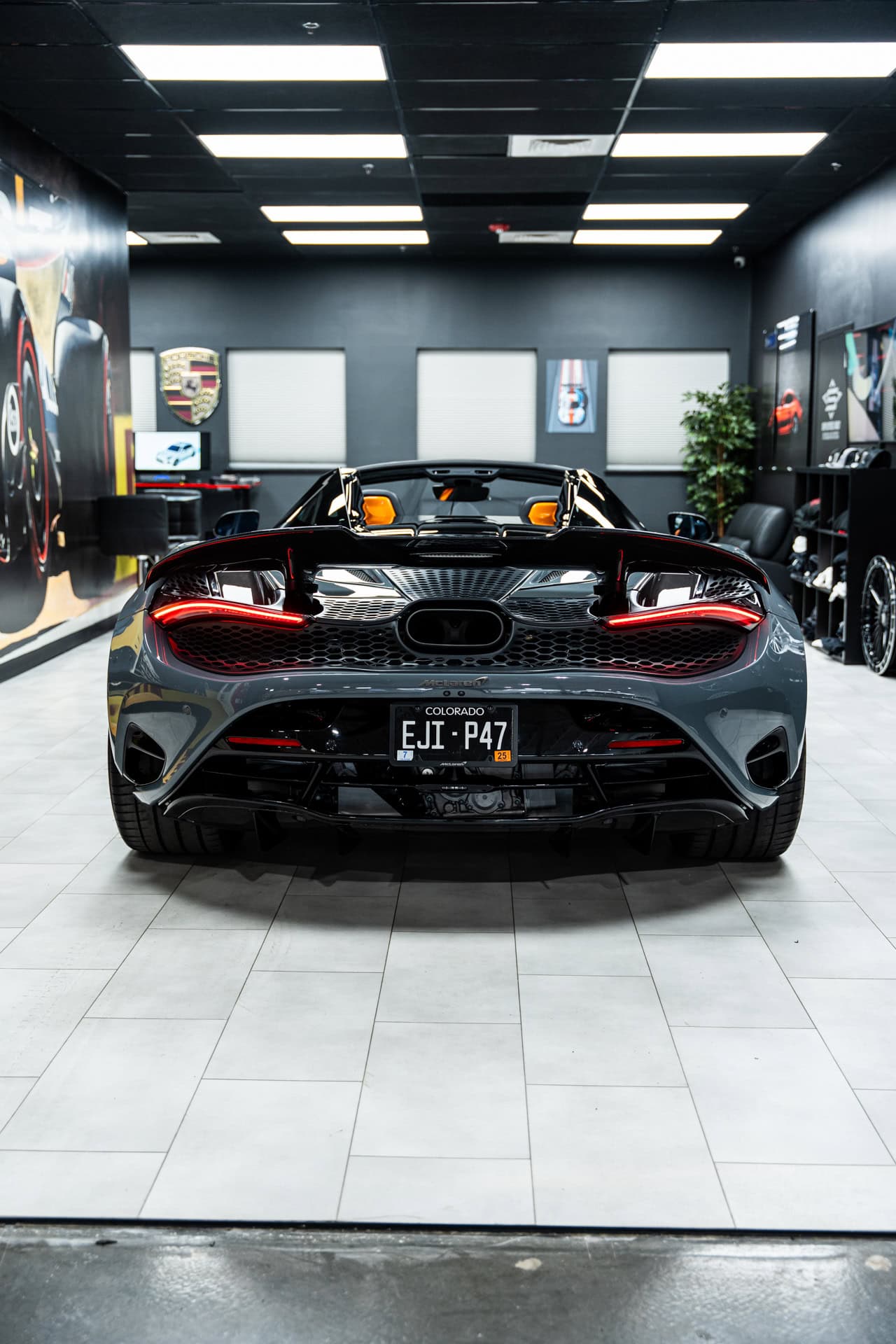 Grey McLaren 750S Wheels - Brixton Forged™