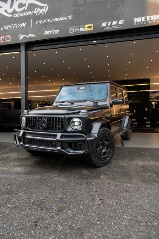 Black Mercedes-Benz G63 AMG - Brixton Forged™