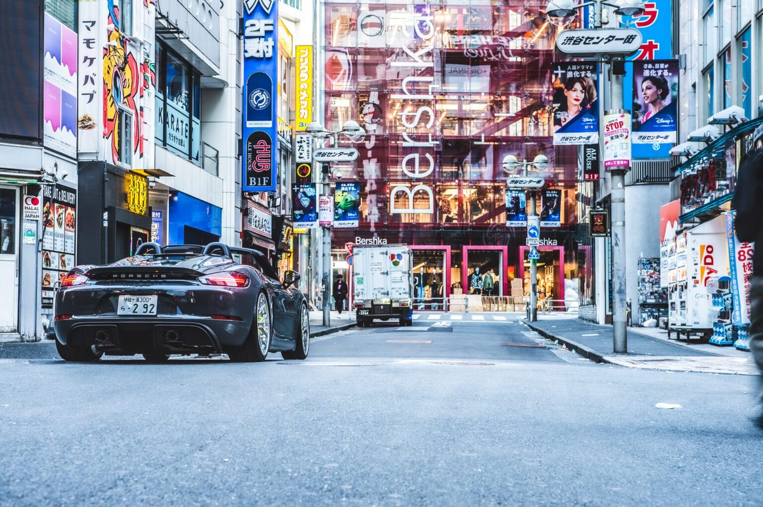Black Porsche 718 Boxster Spyder - Brixton Forged™
