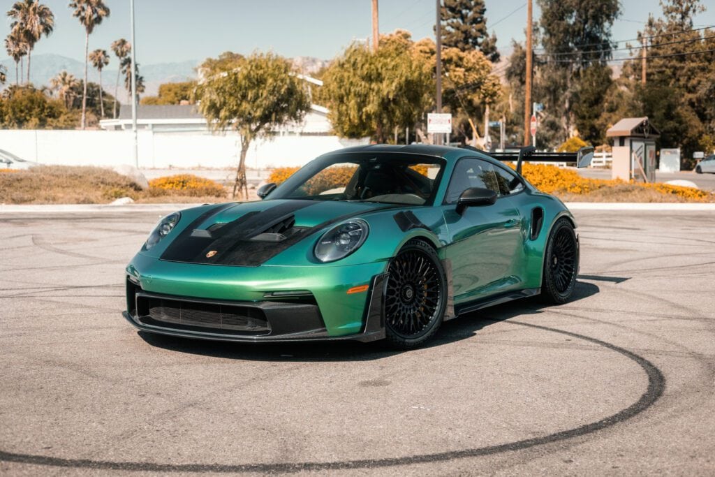 Green Porsche GT3 RS 992 - Stable Ronaldo Faze Clan - Brixton Forged™