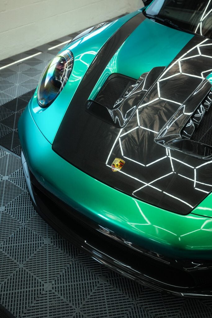 Green Porsche GT3 RS 992 - Stable Ronaldo Faze Clan - Brixton Forged™