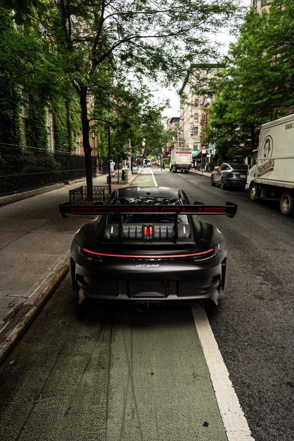 Matte Black Porsche GT3 RS 992 Brixton Forged Wheels - Brixton Forged™