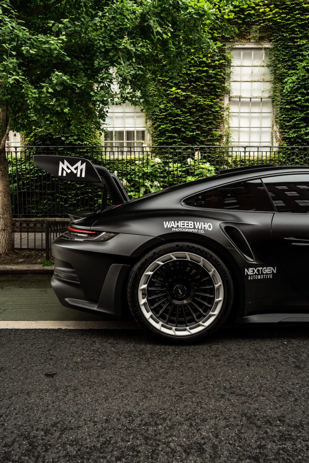 Matte Black Porsche GT3 RS 992 Brixton Forged Wheels - Brixton Forged™