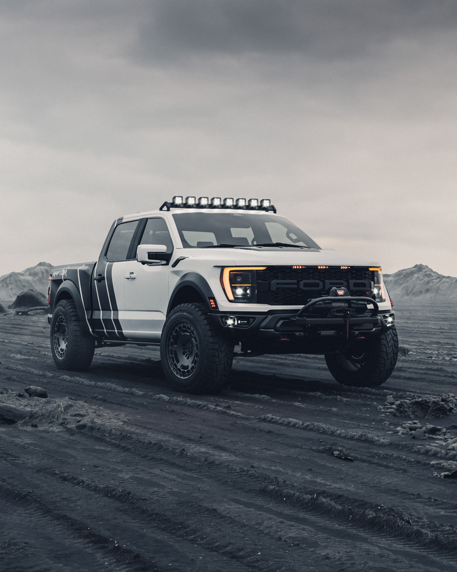 Ford Raptor R Wheels- Brixton Forged BX06-M Off-Road - Brixton Forged™
