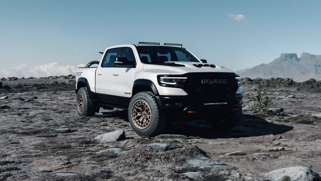 White RAM TRX Brixton Forged Off-Road Wheels BX02-M - Brixton Forged™